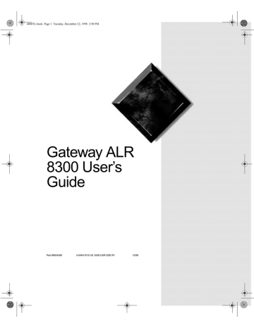 Gateway ALR 8300 Server User's Guide | Manualzz
