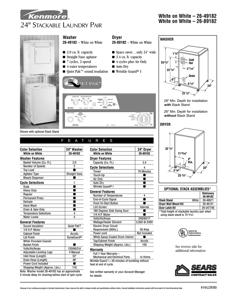 Wiring Diagram Kenmore Elite Dryer Wiring Flow Schema