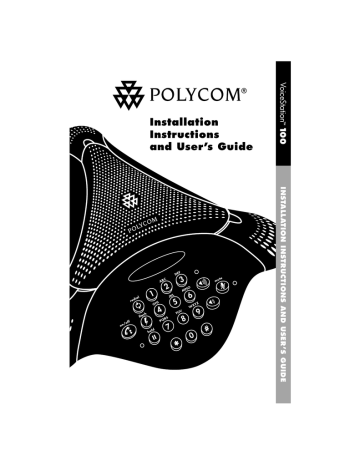 Polycom 100 Cordless Telephone User Manual | Manualzz