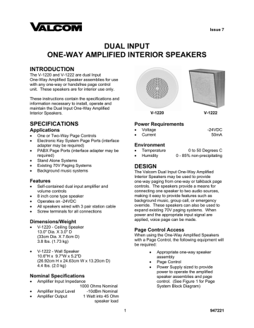 Valcom Ceiling Speaker Wiring Diagram | Homeminimalisite.com