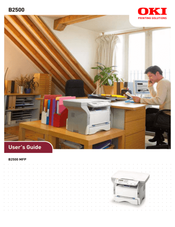 OKI B2500 MFP User's Guide | Manualzz