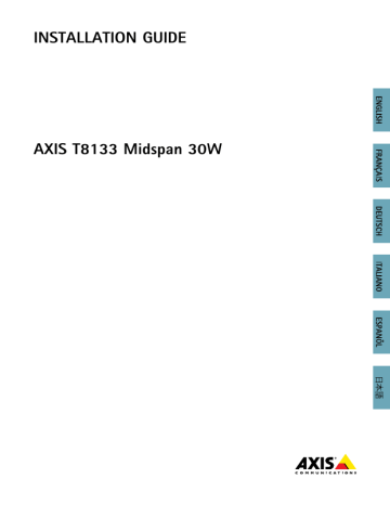 AXIS T8133 30W Installation Guide | Manualzz