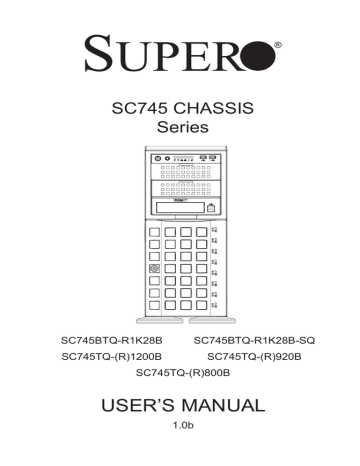 SC745 SC745BTQ-R1K28B, SC745 SC745TQ-(R)1200B User's Manual | Manualzz