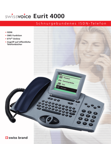 SwissVoice Eurit 4000 Datenblatt | Manualzz