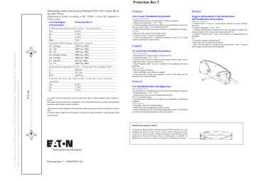 Eaton Protection Box 5 Tel DIN Manual | Manualzz