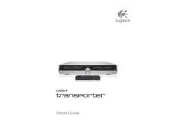 Logitech Transporter - Owner's guide, User manual