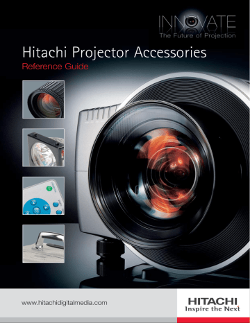 Hitachi CP-X10000 Specification | Manualzz