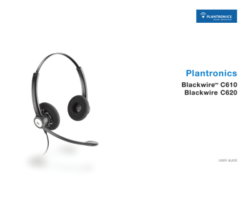 Plantronics Blackwire C620 User guide | Manualzz