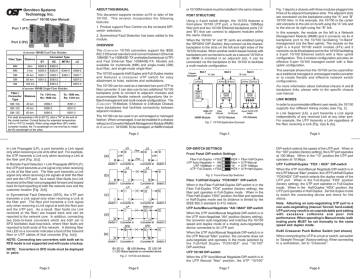 Omnitron iConverter 10/100 User manual | Manualzz