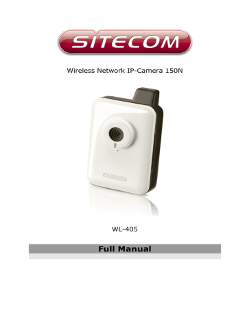 Sitecom Wireless Internet Security Camera 150N Installation guide ...