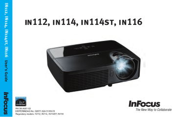 Infocus Short Throw Projector IN114ST - XGA - 2500 lumens - 4000:1 ...