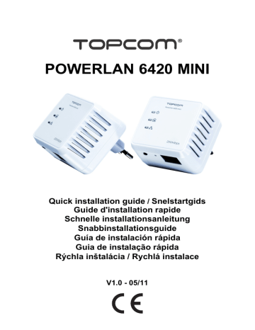 Topcom Powerlan 6420 Mini Installation guide | Manualzz