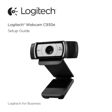 Logitech C930e Setup Guide | Manualzz