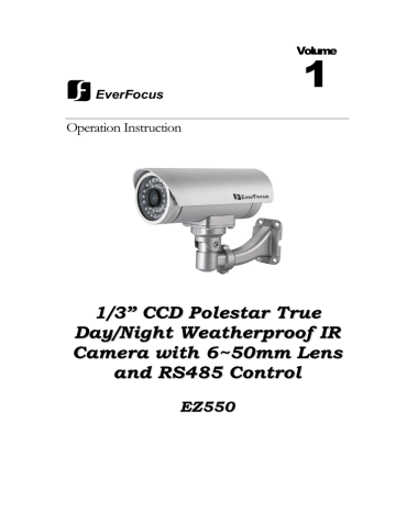 EverFocus ECZ260 surveillance camera Specification | Manualzz