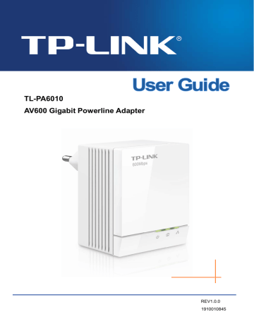 TP-LINK AV600 User guide | Manualzz