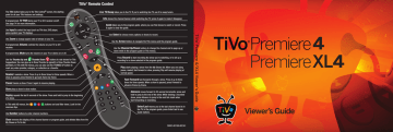 TiVo Premiere 4 Product information | Manualzz