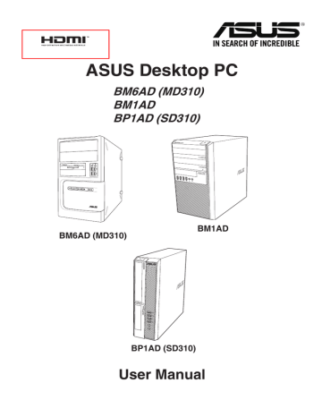 ASUS BP BP1AD-G1840481F PC User manual | Manualzz