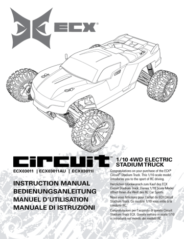 ECX Circuit Instruction manual | Manualzz