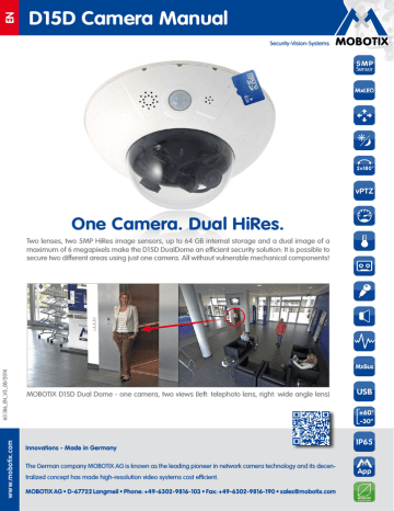 Mobotix D15Di-Sec-180 5MP Specification | Manualzz