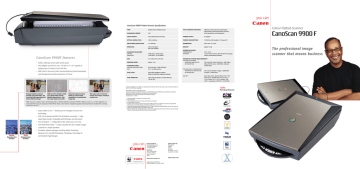 Canon CanonScan 9900F Datasheet | Manualzz
