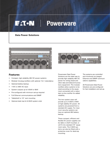 Eaton APS6-059 power distribution unit PDU Datasheet | Manualzz