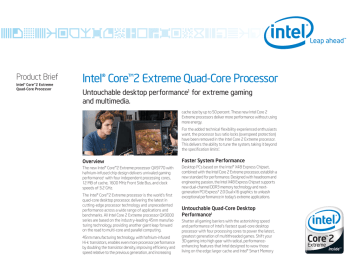 Intel Core 2 Extreme QX6700 Datasheet | Manualzz