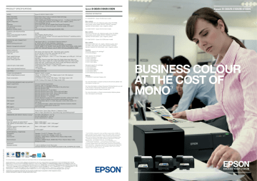 Epson B-510DN Datasheet | Manualzz