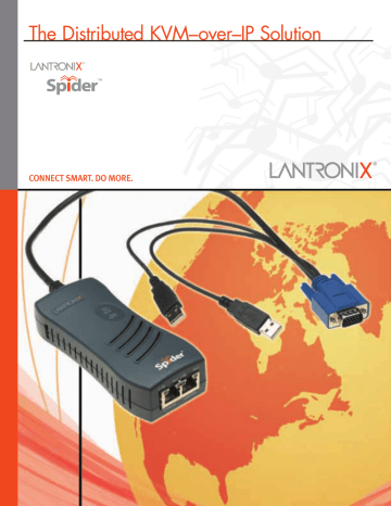 Lantronix SecureLinx Spider Datasheet | Manualzz