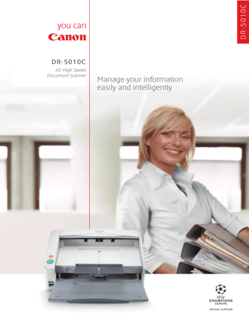 Canon IMPRINTER 50B FOR DR-5010C Datasheet | Manualzz