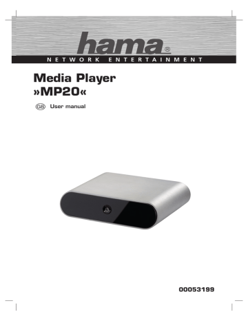Hama Media-Player MP20 Datasheet | Manualzz
