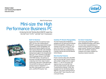 Intel DQ67EP Datasheet | Manualzz
