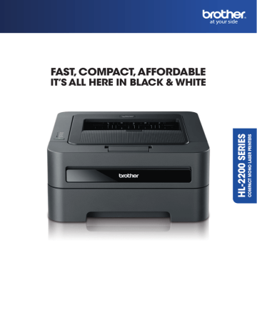 Brother HL-2130 Datasheet | Manualzz
