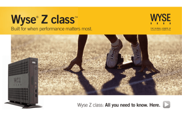 Dell Wyse Z90SW Datasheet | Manualzz