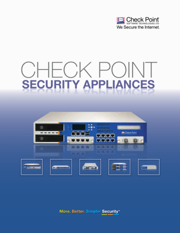 Check Point Software Technologies IP2457 Datasheet | Manualzz