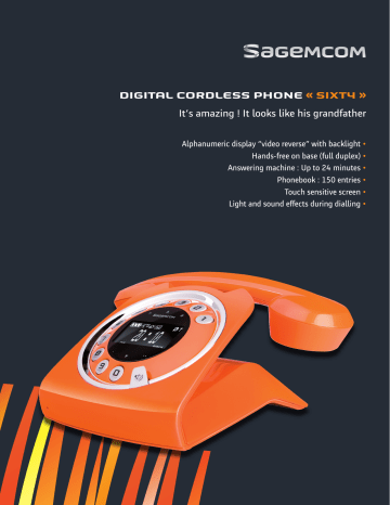 Sagemcom SIXTY Datasheet | Manualzz