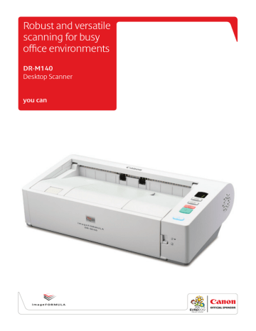 Canon DR M140 Datasheet | Manualzz