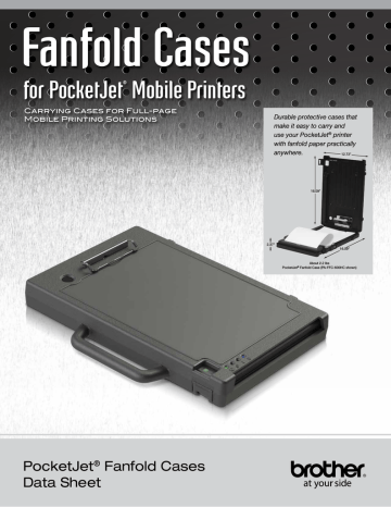 Brother PA-FFC-600 mobile device case Data Sheet | Manualzz