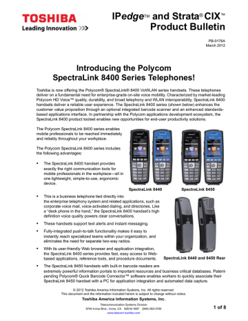 Spectralink 8440 Datasheet | Manualzz