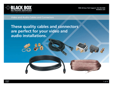 Black Box EHN058-0025 Datasheet | Manualzz