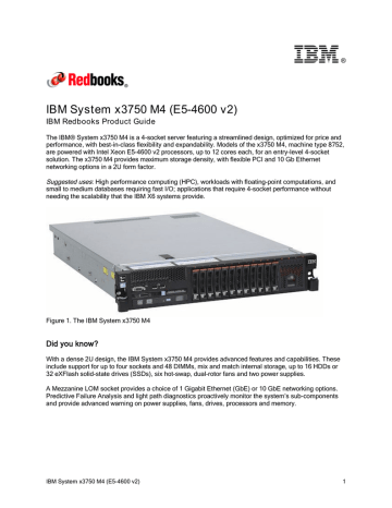 IBM System x 3750 M4 Datasheet | Manualzz