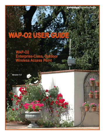 Wireless Access Point WAP O2 User Guide | Manualzz