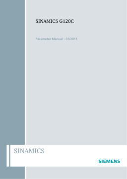 Siemens SINAMICS G120C - Reference manual, Operating instructions ...