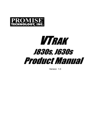 PROMISE Technology J630s Product Manual | Manualzz