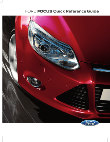Ford Focus Quick Reference Guide | Manualzz