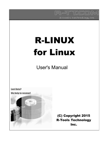 R-Linux User's Manual for Linux | Manualzz