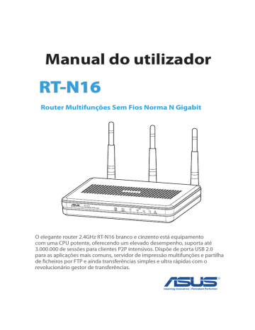 ASUS RT-N16 Wireless Router User Manual | Manualzz