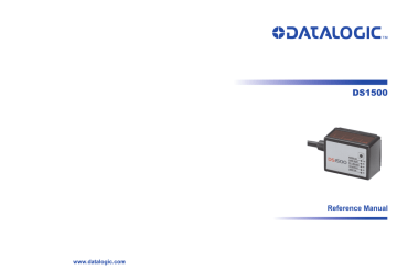 Datalogic DS1500 1100, 2100 Barcode Scanner Reference Manual | Manualzz