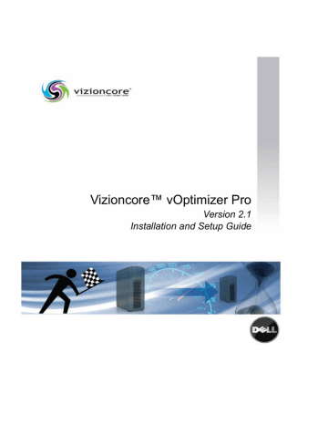 Dell Vizioncore Installation and Setup Guide | Manualzz
