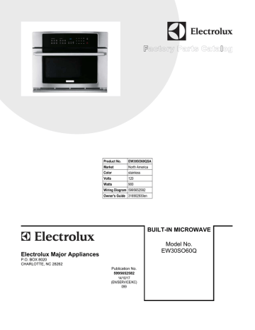 Electrolux EW30SO60QS Wiring diagram | Manualzz