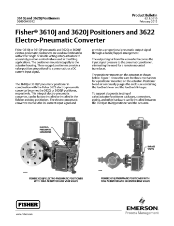 Emerson Fisher 3610J Data Sheet | Manualzz
